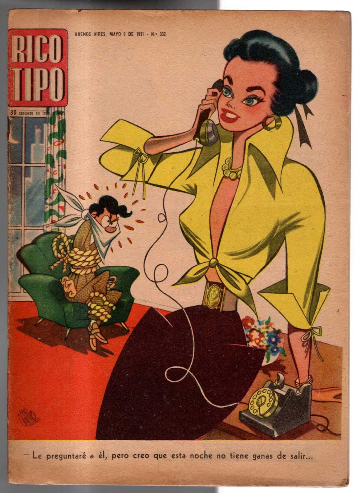 Rico Tipo - N 332, 9 Mayo - 1951