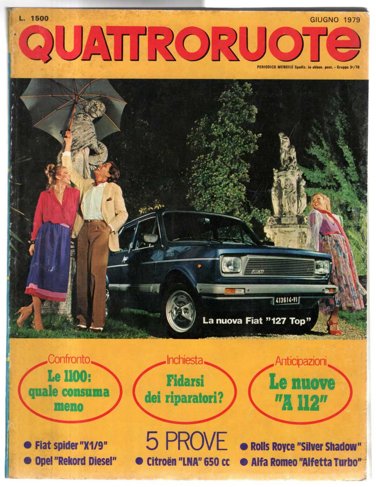 Quattroruote - N 283, Giugno - 1979